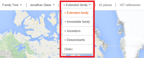 Como Usar O FamilyMap™ - Portal De Conhecimento Do MyHeritage